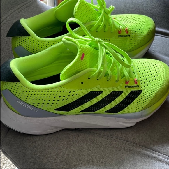 adidas | Shoes | Adidas Adizero Sl Shoes Neon Green And Black | Poshmark